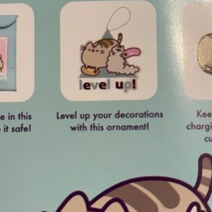 Pusheen | Accessories | Nib Pusheen Level Up Ornament | Poshmark